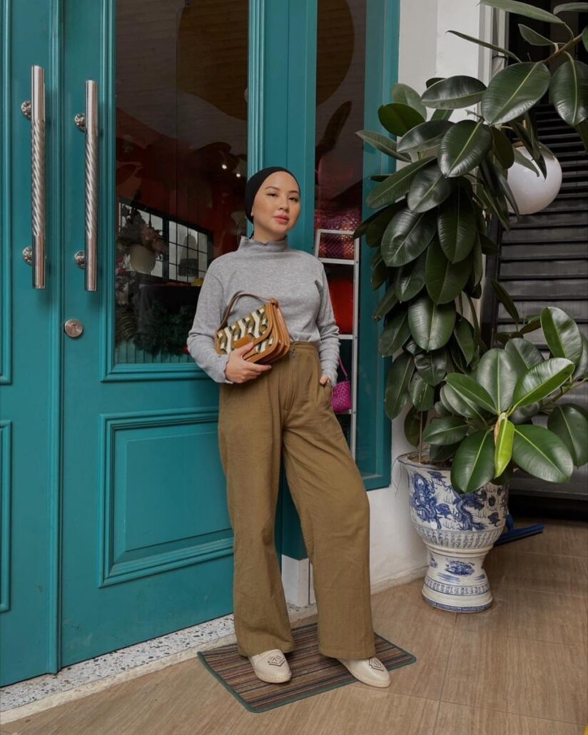7 Rekomendasi Model Celana Kulot Kekinian untuk OOTD Hijab